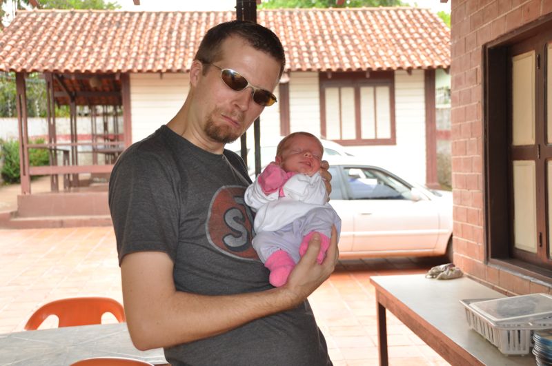 Dad imitating Rebecca! – Reutter's Life in Japan